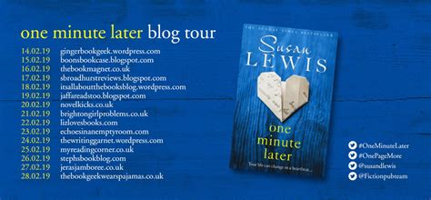 One Minute Later By Susan Lewis Blog Tour Q And A My Reading Corner