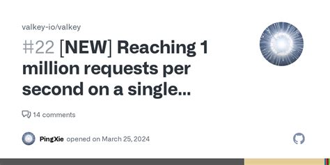 New Reaching 1 Million Requests Per Second On A Single Valkey Instance · Issue 22 · Valkey Io