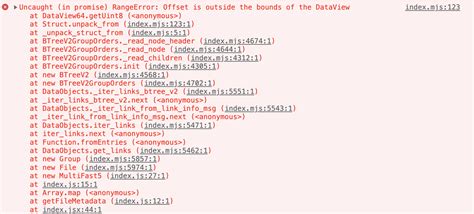 Range Error With Compressed Files · Issue 35 · Usnistgovjsfive · Github