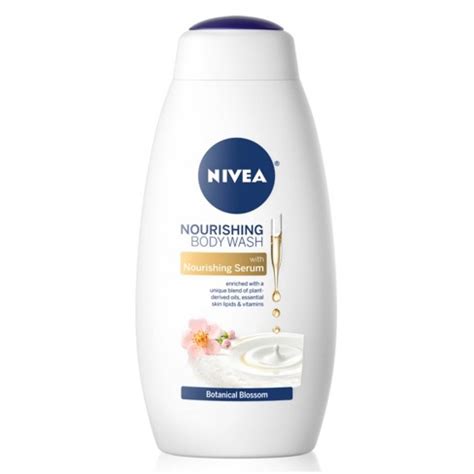 Nivea Nourishing Botanical Blossom Body Wash For Dry Skin 20 Fl Oz