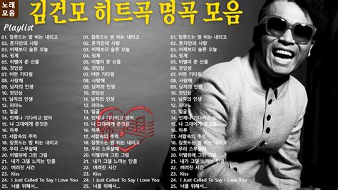 김건모 노래모음 30곡 연속듣기 김건모1~4집 베스트 히트곡 Best 30 고음질 Youtube