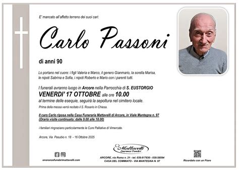 Carlo Passoni Onoranze Funebri Mattavelli