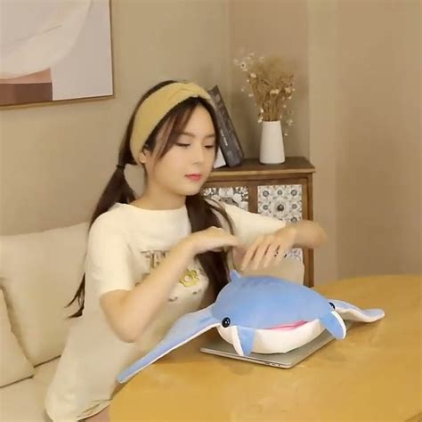 만타 가오리 인형 악마가오리 데빌피쉬 물고기 귀여운 바다생물 인테리어 쿠션 Youtube