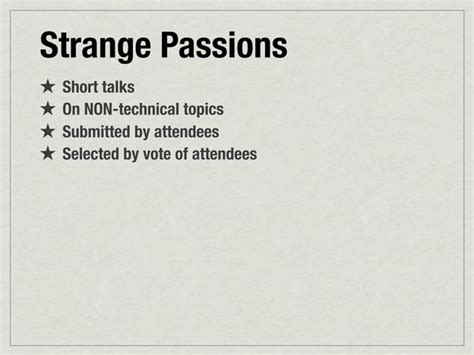 Strange Loop Conference 2009 Ppt
