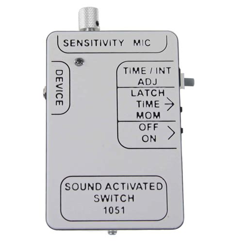 Sound Voice Activated Switch Enabling Devices