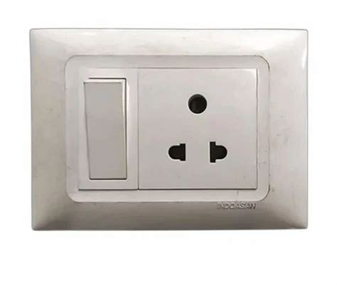 6a Modular Switch Socket Combination At Rs 158 In Coimbatore Id