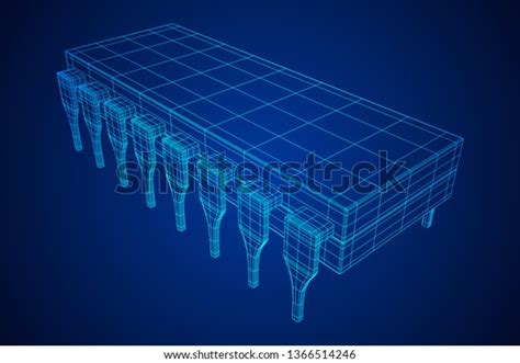 Microchip Quantum Processor Microprocessor Board Electronic Stock