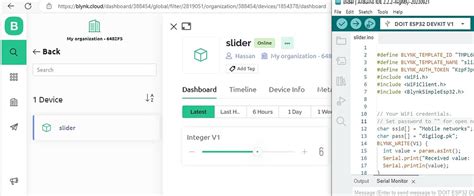 Synchronization Of App With Blynk Console And Phone App Need Help
