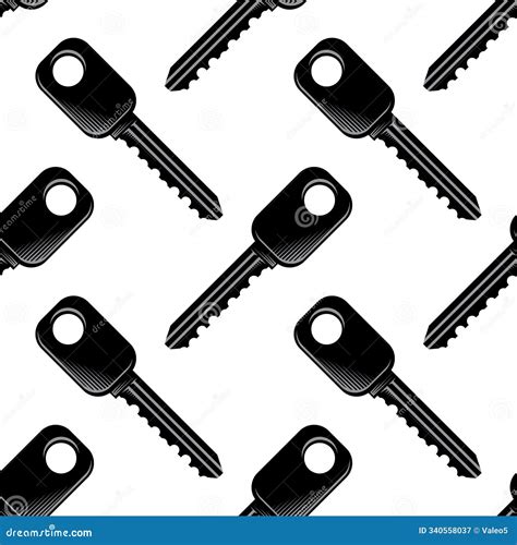 Vector Key Icon Seamless Pattern Key Icon Lock Or Unlock Sign Padlock Lock Symbol Unblock