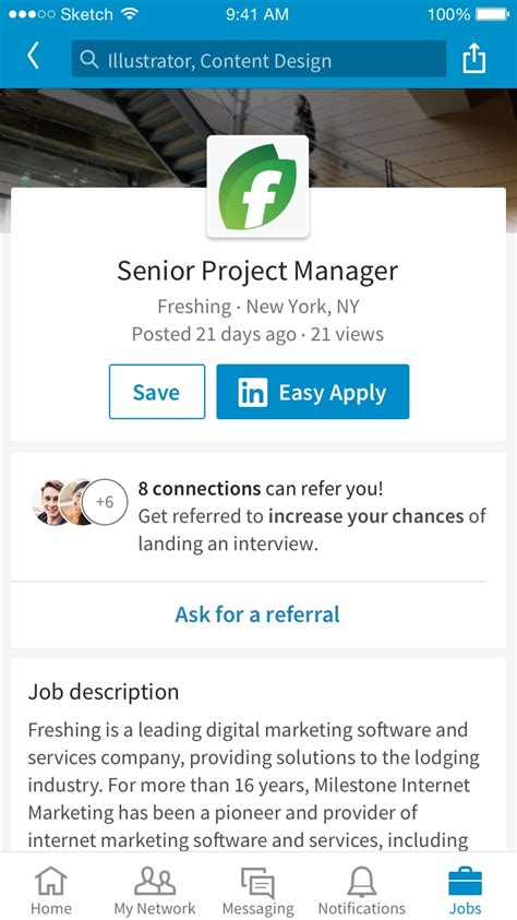 Linkedin Just Added An ‘ask For A Referral Button