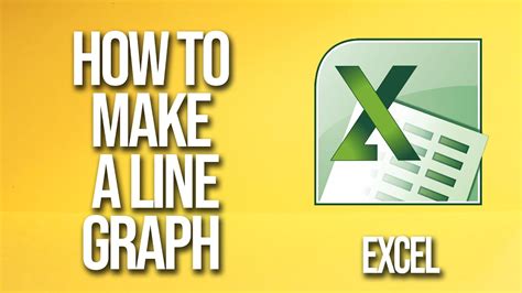 How To Make Line Graph Excel Tutorial Youtube