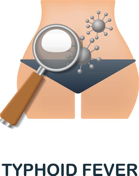 Typhoid Fever Icon 3d Illustration From Deseases Collection Creative