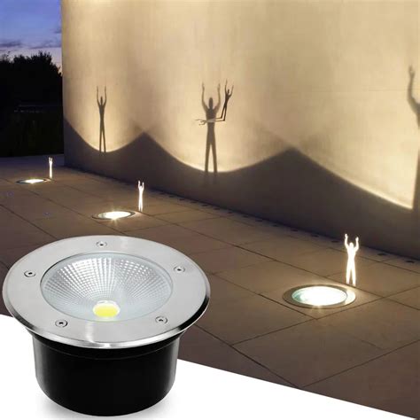 5w 10w 15w 바닥 조명 Led 야외 방수 오목한 스포트라이트 Cob 지하 조명 정원 빌라 파티오 잔디 나무 스포트라이트led 지하등 Aliexpress