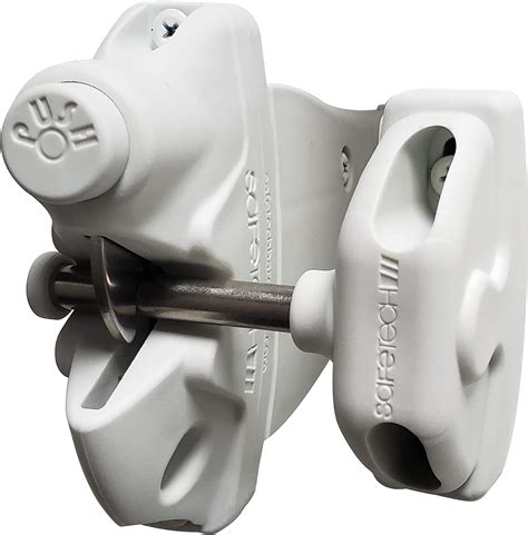 Safetech Hardware Two Sided Gate Latch W 2 Independent