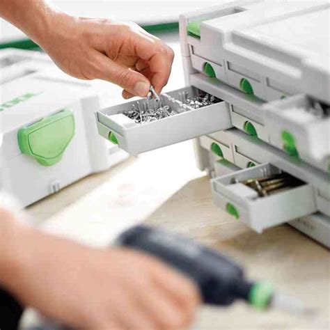 Festool Sortainer Sys 3 Sort 12 Festool Toolboxes With Drawers Uk