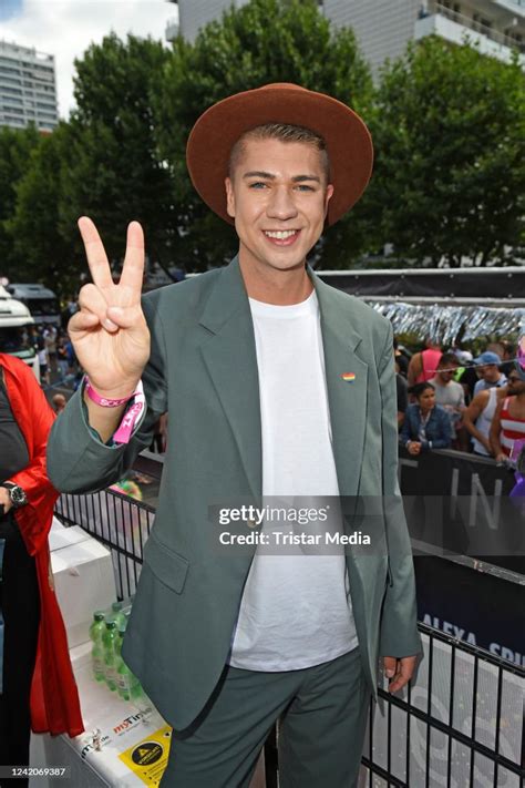 Maximilian Seitz During The Csd Parade Demo On July 23 2022 In