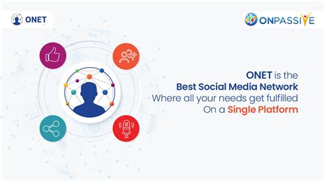 Join Onet The Ultimate Social Platform Onpassive Posted On The Topic Linkedin
