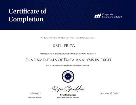 Kriti Priya On Linkedin Dataanalysis Excel Corporatefinanceinstitute Continuouslearning