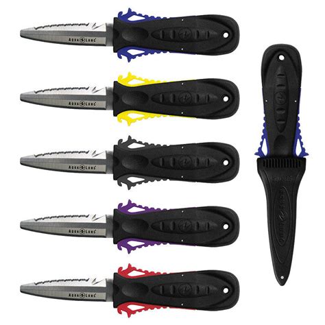 Aqua Lung Squeeze Lock Knife Rescue Gear