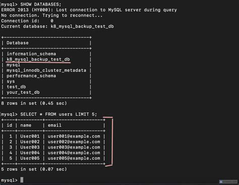 A Mysql Backup And Recovery Tutorial On K8s Using The Mysql Operator