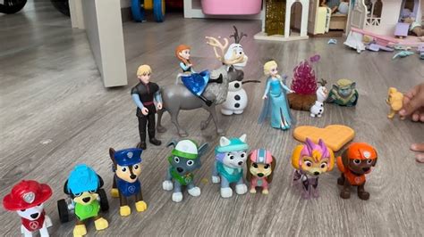 Вера играет в Холодное сердце Щенячий патруль и Мики и Мини Маус ВЕРИМ В ВЕРУ Youtube