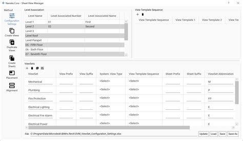 Configuration Settings