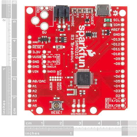 Sparkfun Samd21 Dev Breakout Dev 13672 Sparkfun Electronics