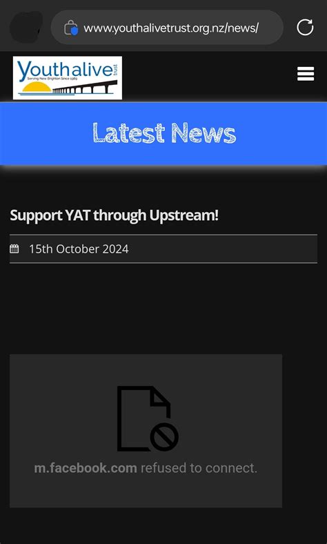 Embeded Facebook Posts Not Viewable On Mobile Devices