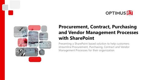 Sharepoint Procurement Template