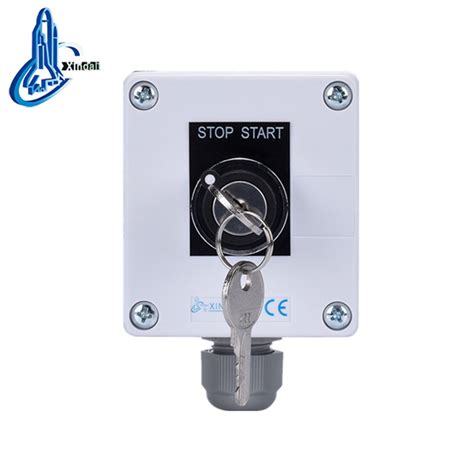 Xdl Bb PH Key Latching Release Metal Push Button Switch Station Box Button Box And