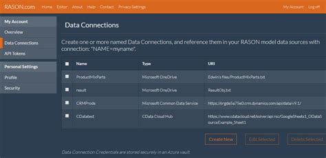 Rason Decision Analytics For The Microsoft Cloud Solver