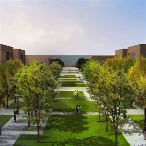 天津大学北洋园校区景观设计 天津大学建筑设计规划研究总院有限公司