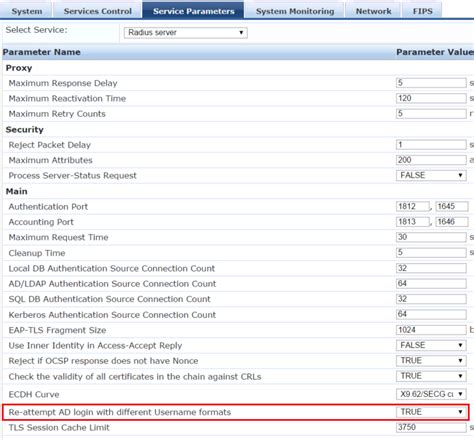 Cppm 64 Re Attempt Ad Login Setting Security
