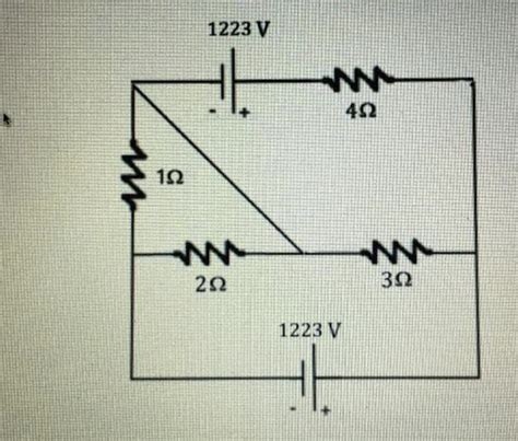 Solved What Is The Magnitude Of Current Through The 4 Ohm 3