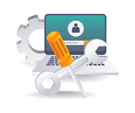 Optimizing Computer Performance Flat Illustration 47546880 Vector Art At Vecteezy