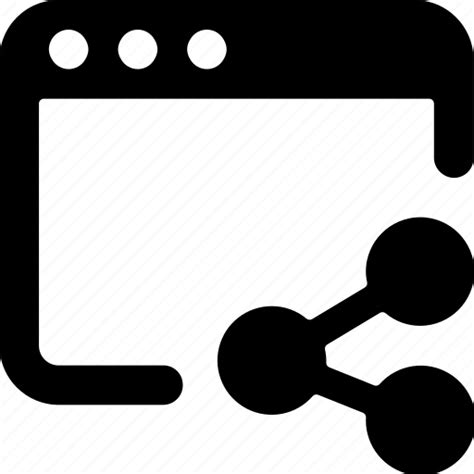App Window Share Code Apps Programming Network Icon Download On