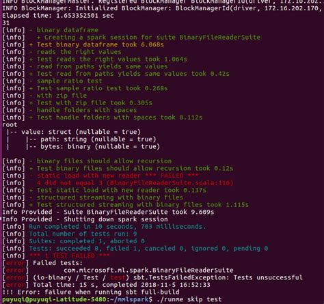 Build From Source Runme Failure Issue Microsoft Synapseml Github