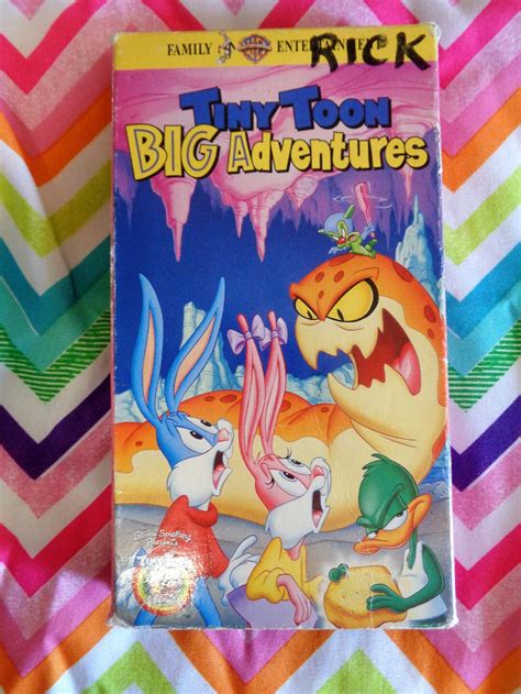 Vintage 1994 Tiny Toon Big Adventure Vhs Tape Etsy
