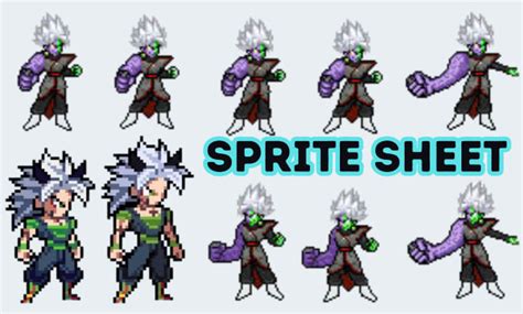 Do Sprite Sheet 2d Game Character Pixel Sprite Sprite Sheet Animation Rpg Maker By Golden4team