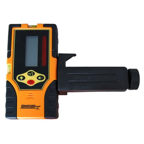 Johnson Level Two Sided Laser Detector With Clamp For Red Beam Rotating Lasers Tools