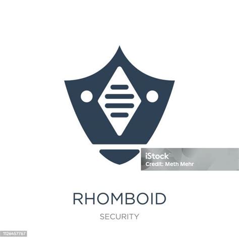 보안 컬렉션 능형 벡터 일러스트 레이 션에서에서 능형 아이콘 가득 흰색 배경 Rhomboid 유행에 벡터 아이콘 0명에 대한 스톡 벡터 아트 및 기타 이미지 Istock