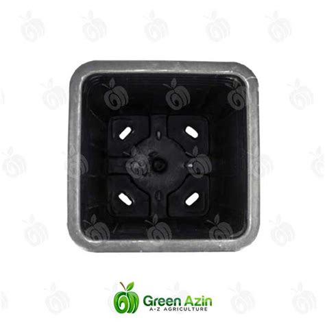 مشخصات، قیمت و خرید سطل پلاستیکی گلخانه ای چهار گوش سایز کوچک گرین آذین