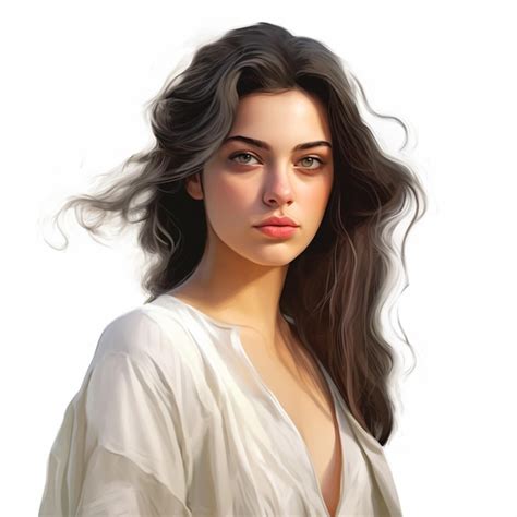 Premium Ai Image Gini With White Background High Quality Ultra Hd