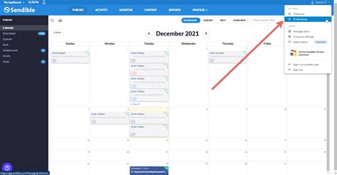 Change Personal Settings Sendible Support