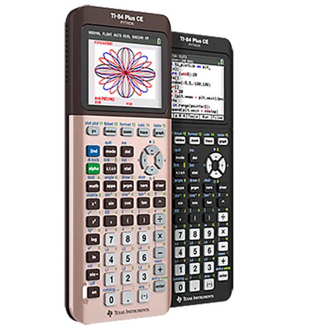 texas instruments ti‑84 plus ce python graphing calculator