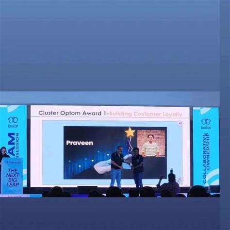 Praveen Ramesh On Linkedin Clusteroptometrist Rnrawards Lenskart