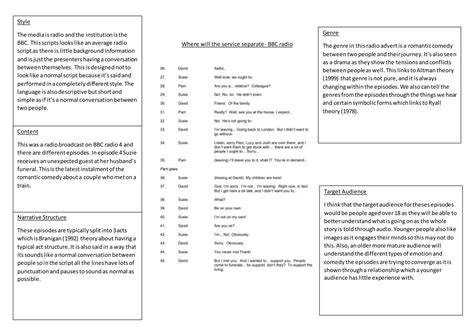 Script Analysis Docx Television Entertainment Script Analysis Docx Television Entertainment