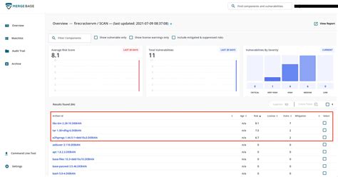 Scanning A Firecracker Microvm W Mergebase