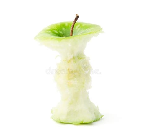Apple Core Stock Image Image Of Food Diet Healthy Isolated 198563
