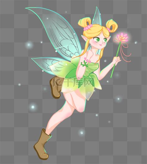 卡通小精灵仙子图片 卡通小精灵仙子图片素材免费下载 千库网